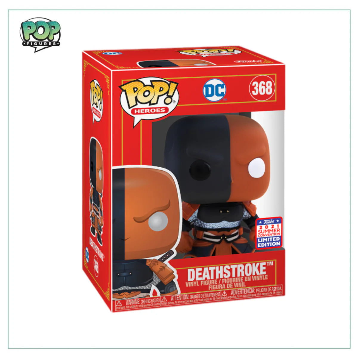 Deathstroke #368 Funko Pop! - DC Imperial Palace - Virtual Funkon 2021 ...